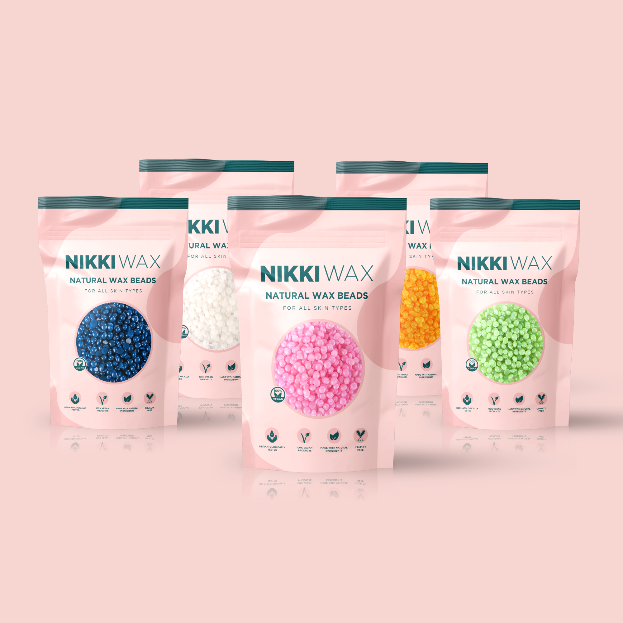 Essentials Wax Bundle | 5 Bags for Perfect Results – NikkiWax